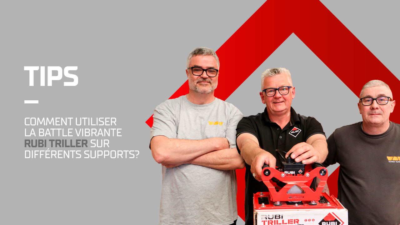 COMMENT UTILISER LA BATTE VIBRANTE RUBI TRILLER SUR DIFFÉRENTS SUPPORTS